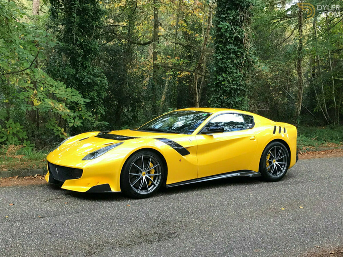 Ferrari F12 Yellow