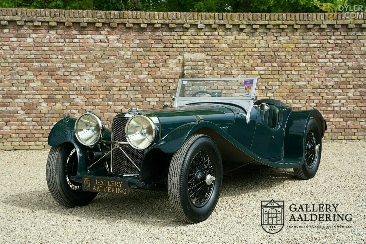 1939 Jaguar Ss100 Roadster Replica