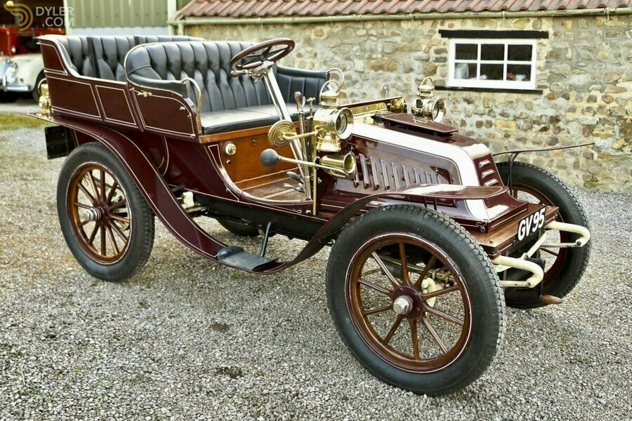 Antique 1902 Darracq 9hp Rear Entrance Tonneau For Sale. Price 118 000 ...