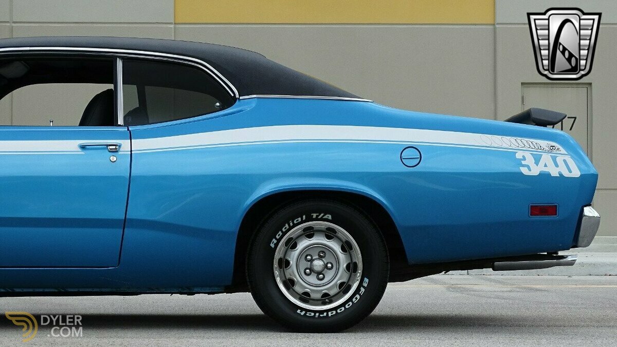 1971 340 Duster Blue