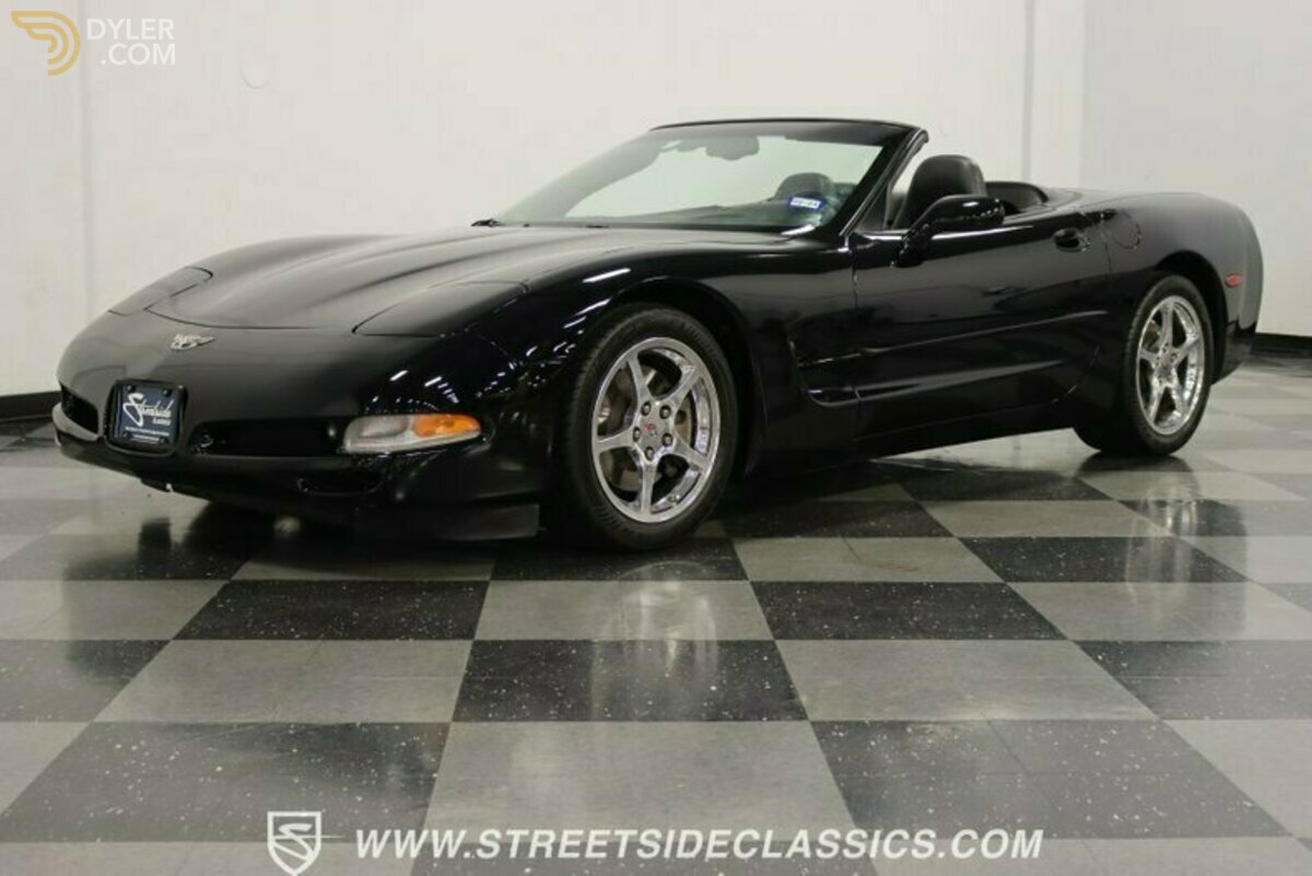 C5 Corvette Convertible Black