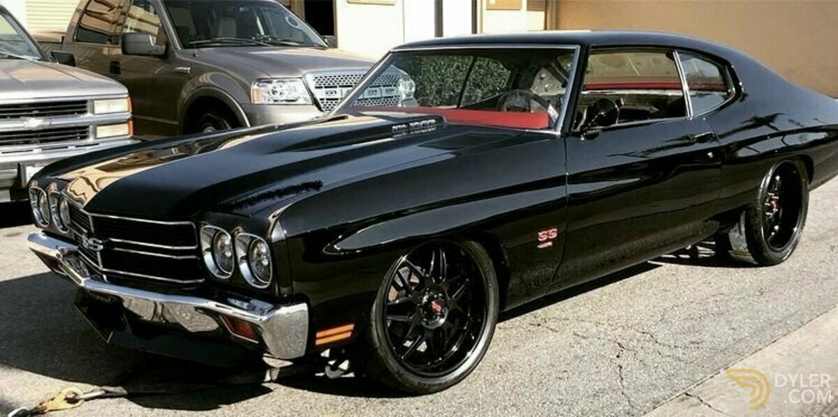 1970 Chevelle Ss Black