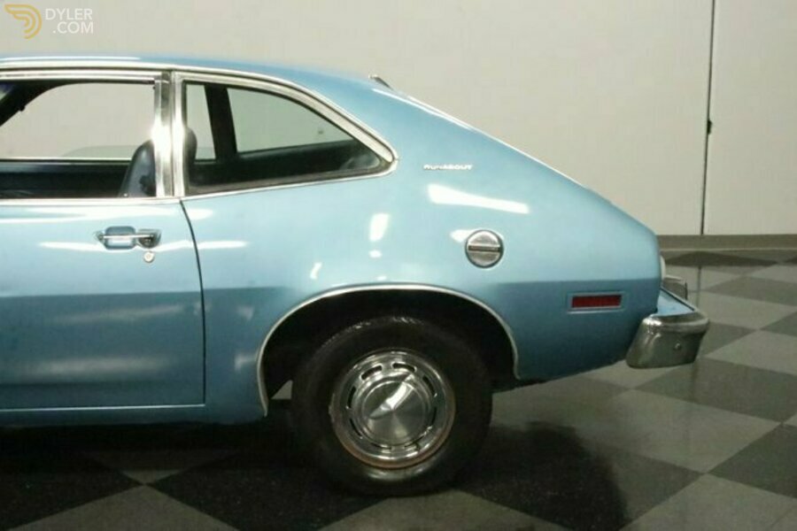 Blue Ford Pinto