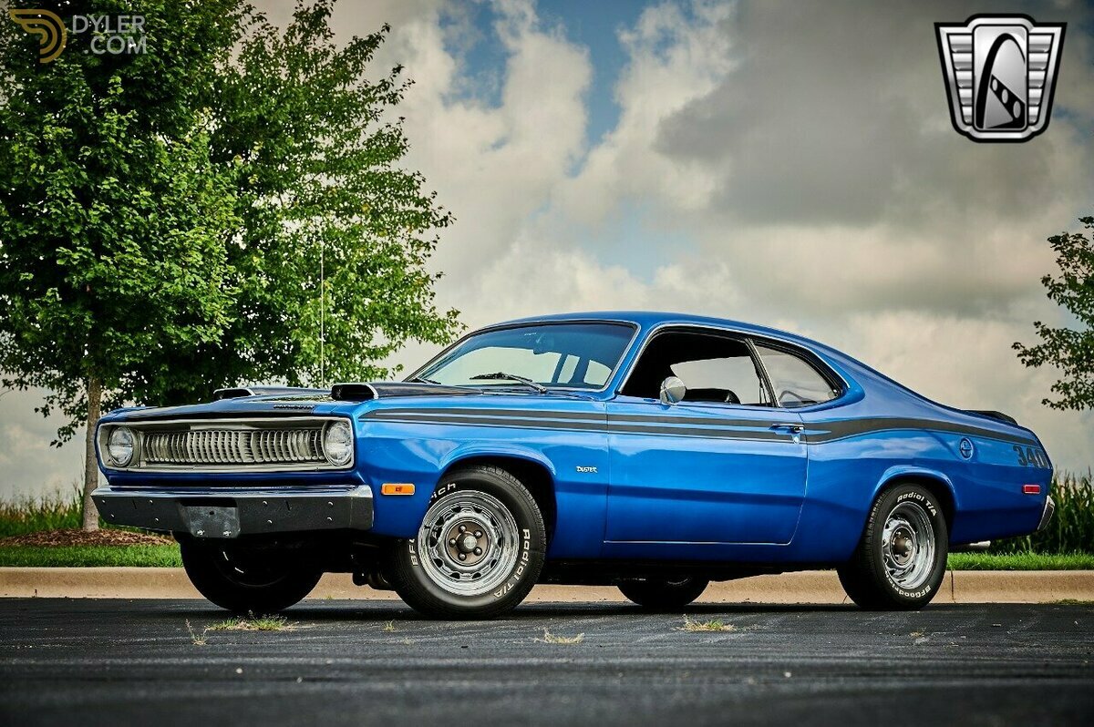 1971 340 Duster Blue