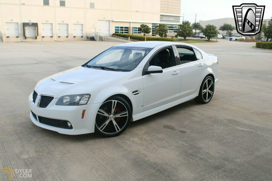 Pontiac G8 Gxp White