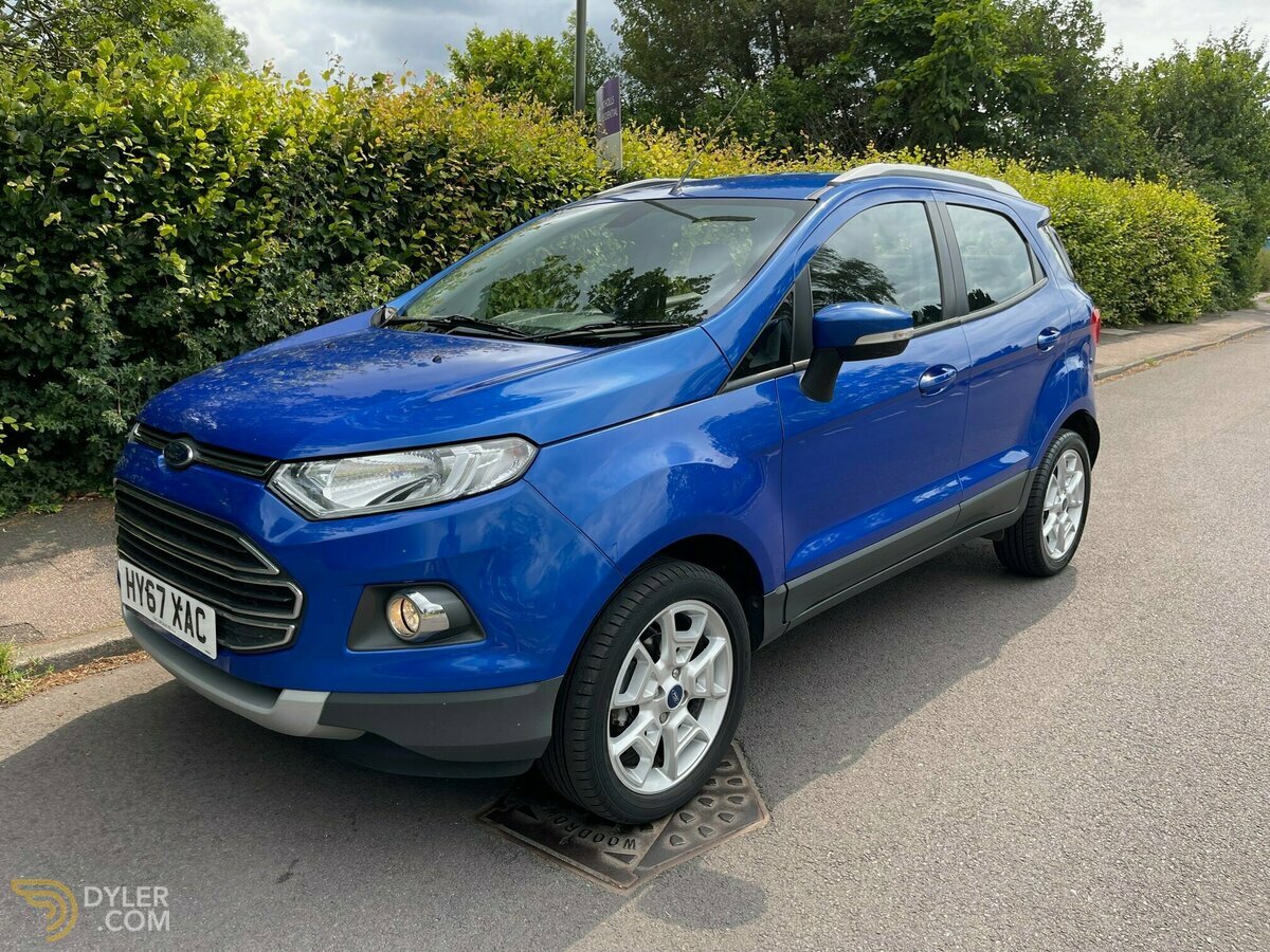 Ford Ecosport Kinetic Blue