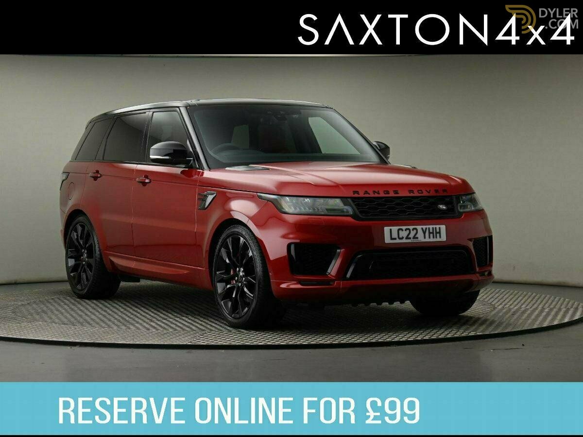 Range Rover Sport 2022 Red
