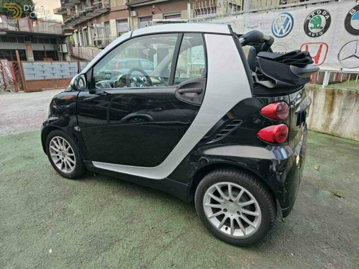 Smart Car Convertible Black