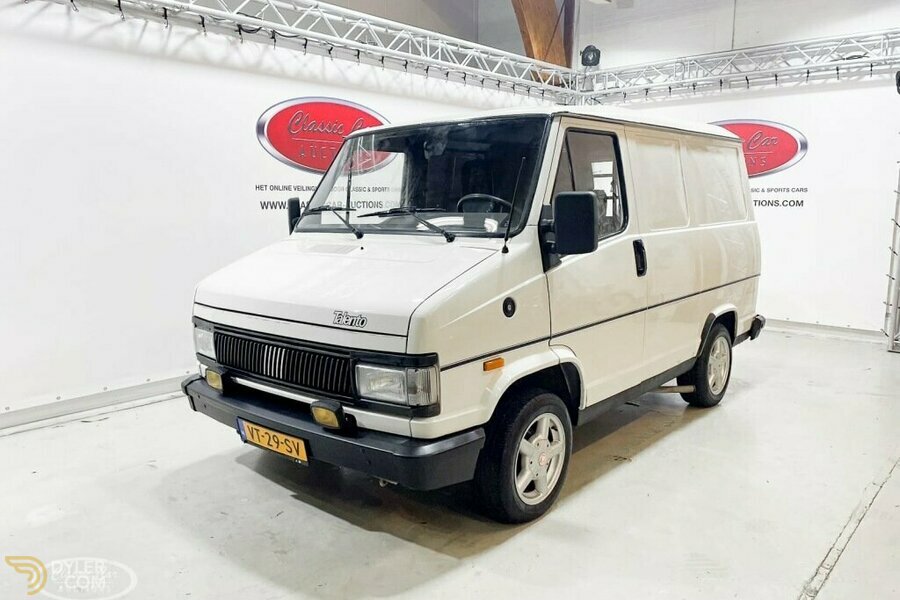 Classic 1993 Fiat Ducato Talento 1.9D - ONLINE AUCTION For Sale. Price ...