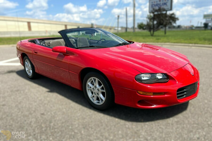 2001 Chevrolet Camaro 2DR Convertible For Sale. Price 8 980 usd - Dyler