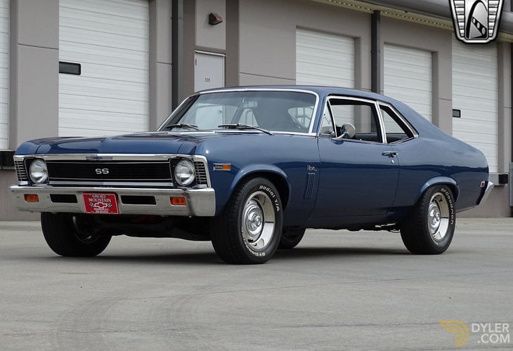 Classic 1969 Chevrolet Nova SS for Sale. Price 91 000 USD - Dyler