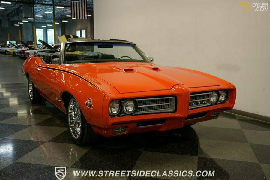 Classic 1969 Pontiac GTO Convertible LS3 Restomod For Sale. Price 119 ...