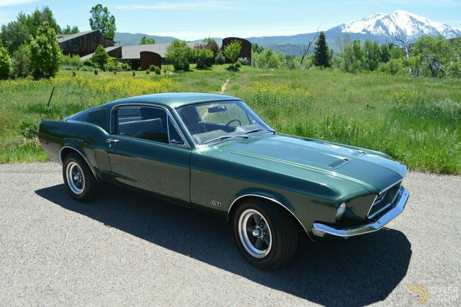 Classic 1968 Ford Mustang GT Fastback 390 4 Speed For Sale. Price 28 ...