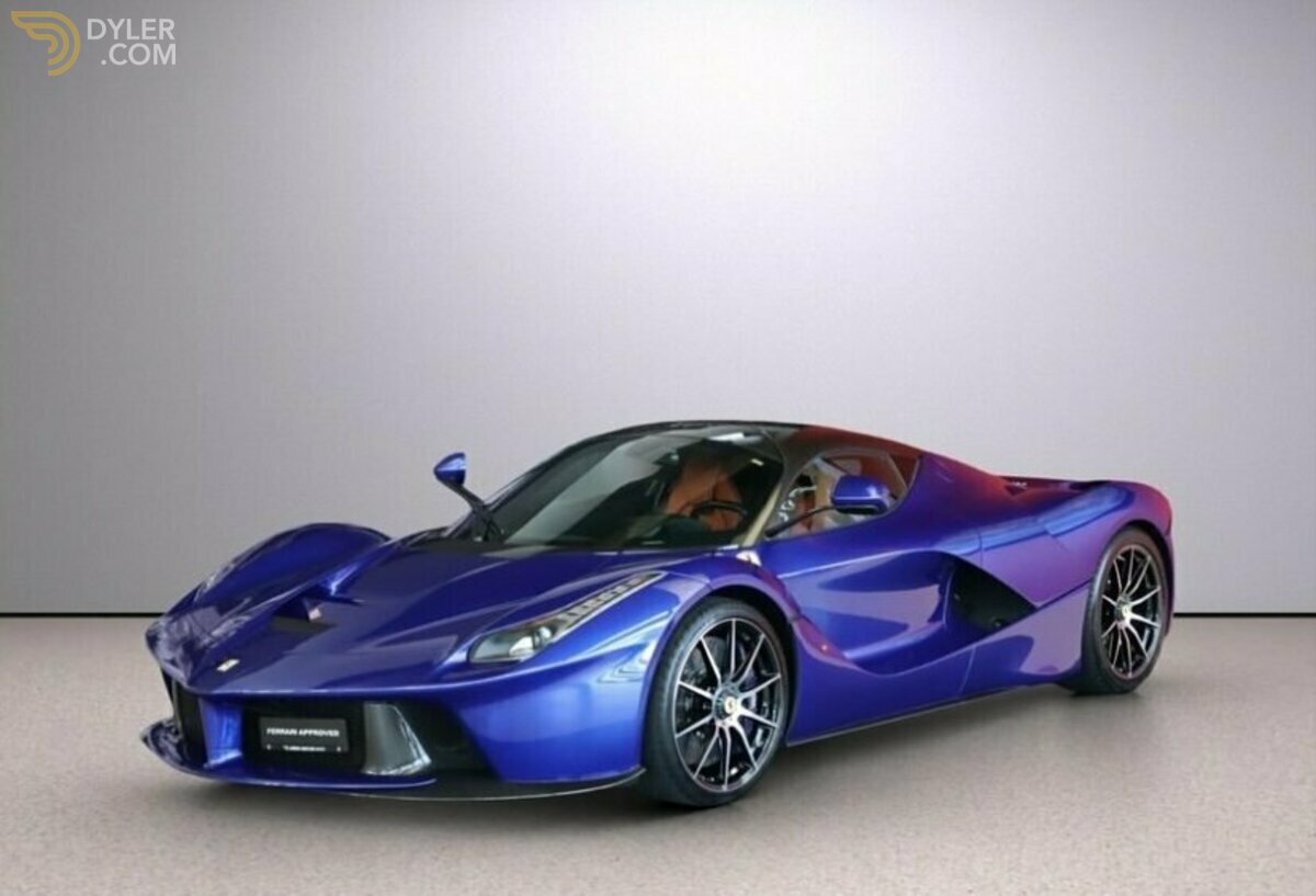Light Blue Ferrari Laferrari