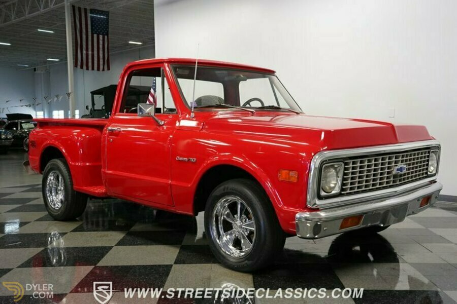 Classic 1972 Chevrolet C10 Stepside For Sale. Price 29 995 USD - Dyler