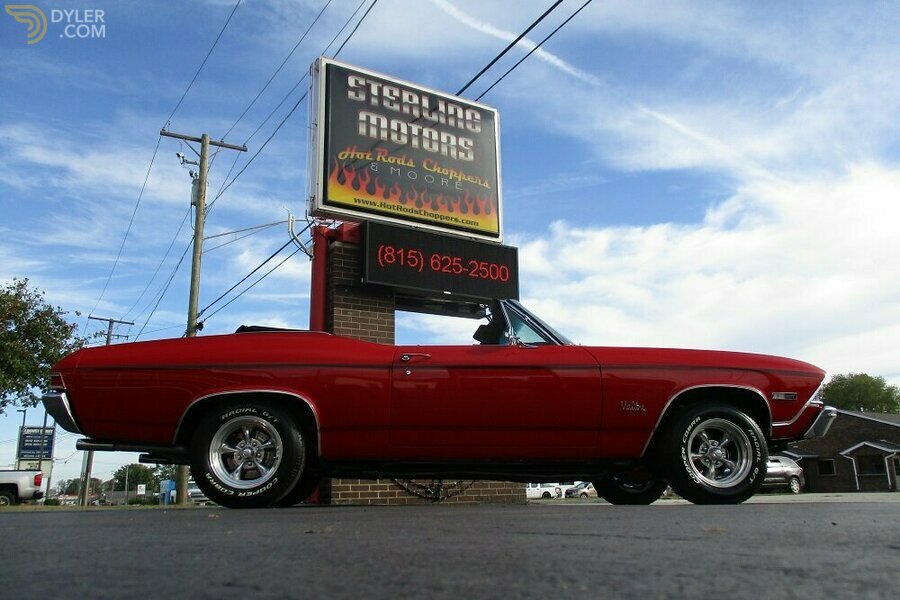 Classic 1968 Chevrolet Chevelle Malibu Convertible For Sale. Price 59 ...
