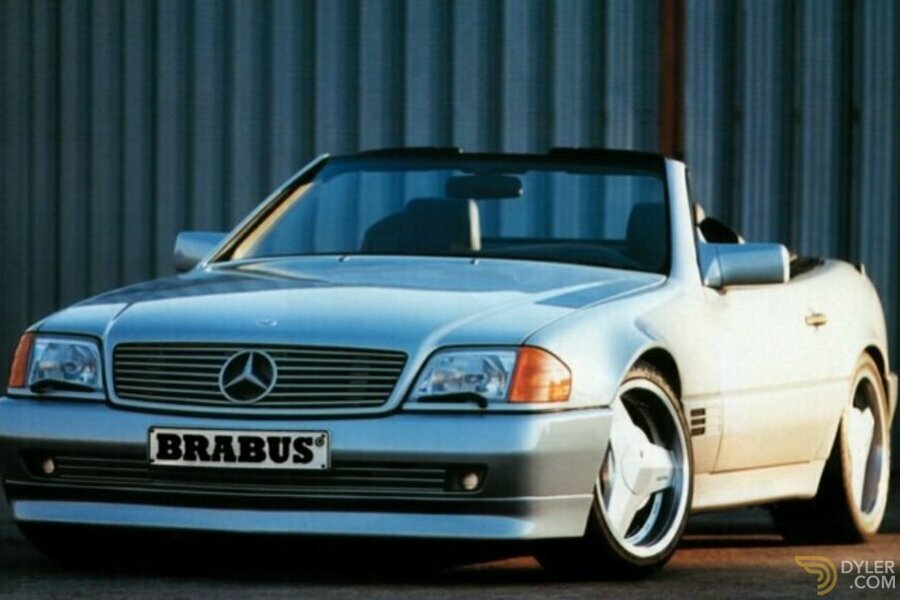 Classic 1991 Mercedes-Benz 600 SL Brabus AMG 6.9 R129 Roadster Cabrio ...