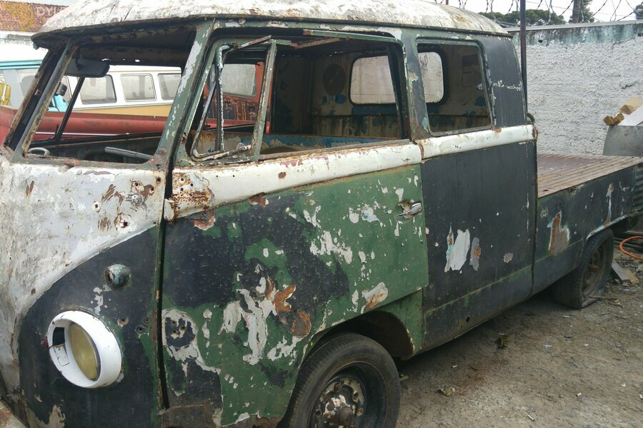 Classic 1962 Volkswagen T1 T1 split window bus crew cab For Sale. Price ...