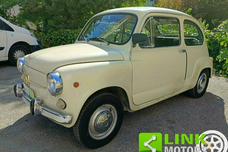 Classic 1969 Fiat 600 D FANALONA LIBRETTO E TARGHE ORIGINALI For Sale ...