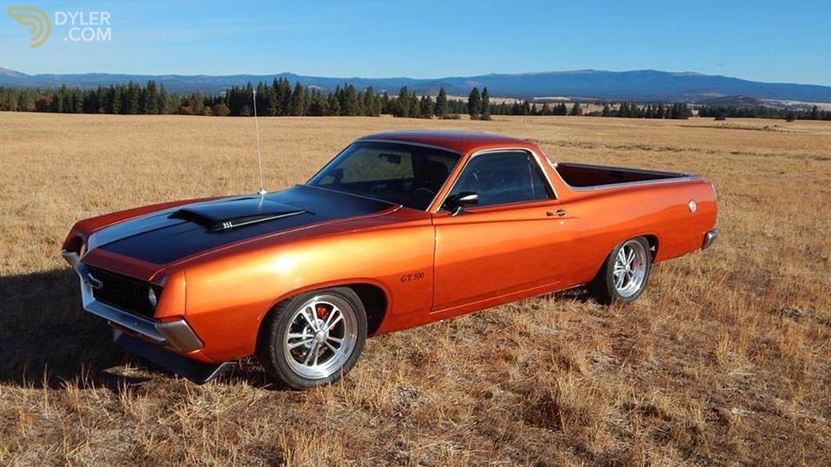 Classic 1971 Ford Ranchero GT 500 for Sale - Dyler