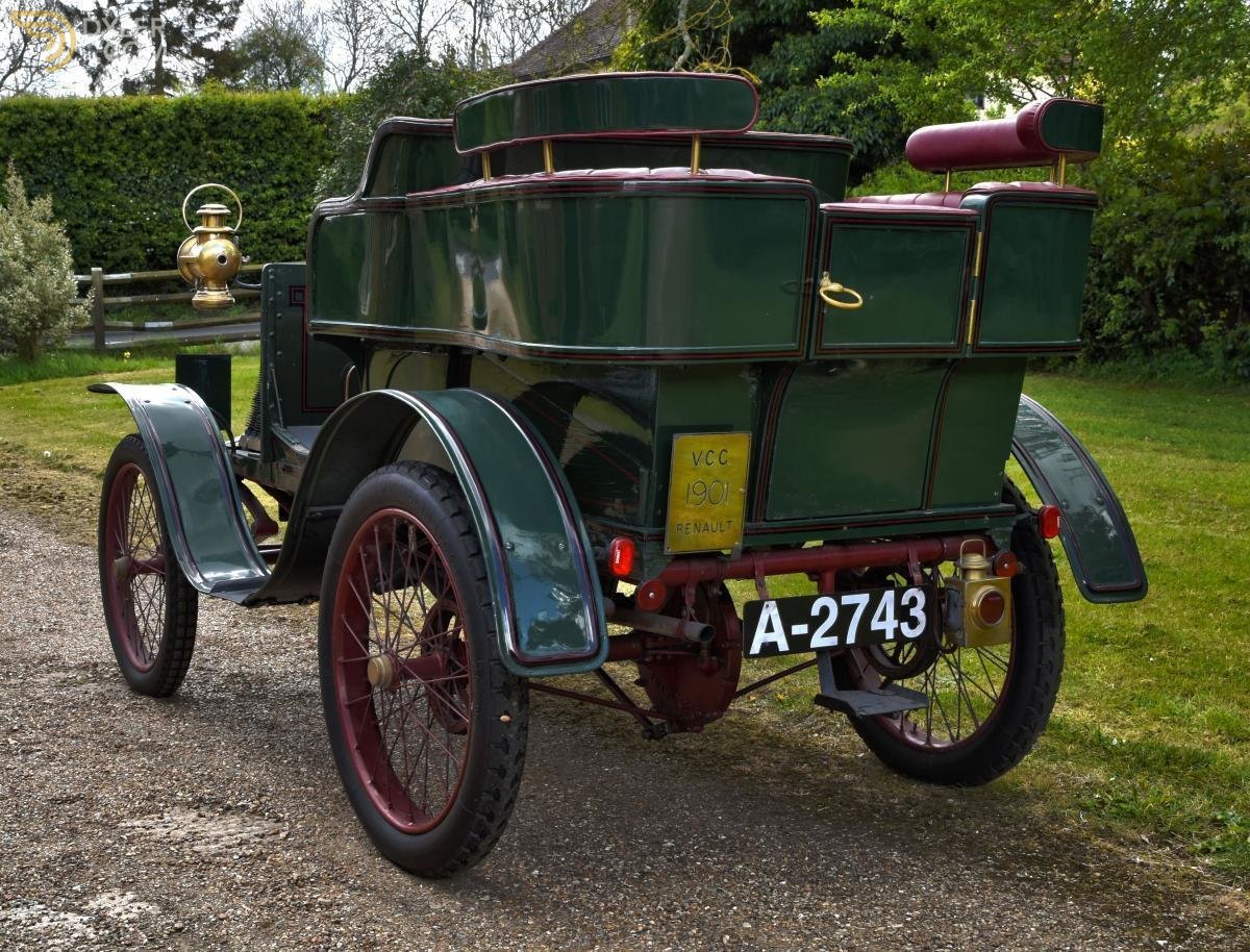 Antique 1901 Renault Type D Series E 4 1/2HP for Sale - Dyler