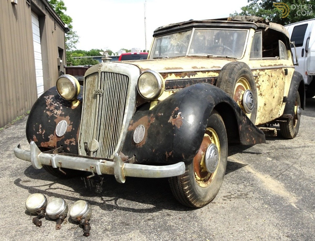Classic 1937 Horch 930V Cabriolet for Sale - Dyler