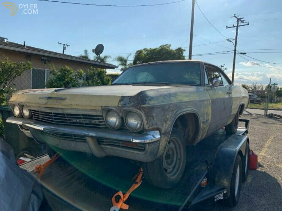 1965 Chevrolet Impala Super Sport Original Super Sport: 1965 Chevrolet